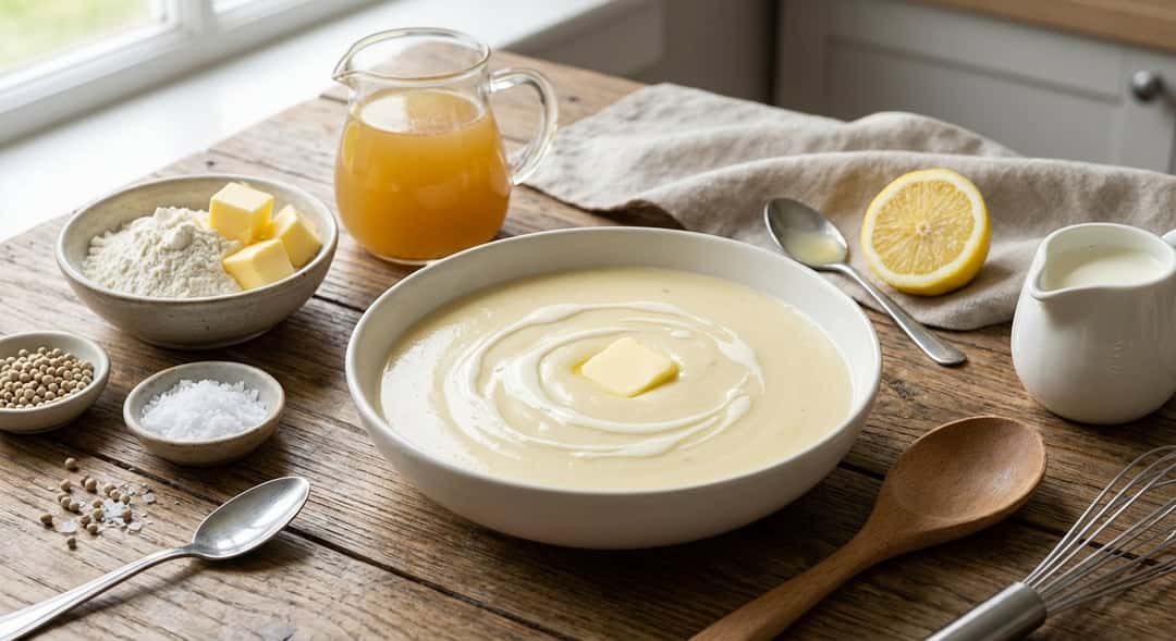 Salsa Velouté Clásica | En mi cocina