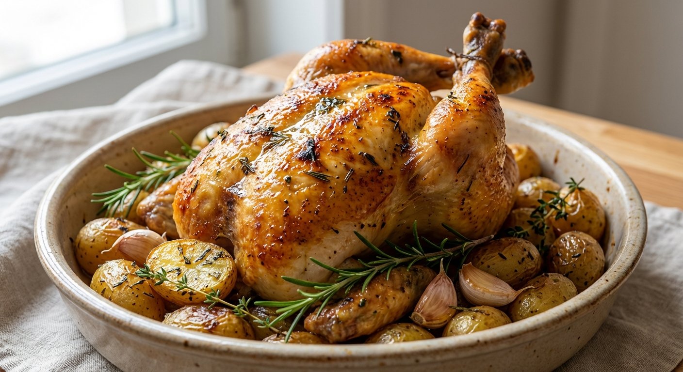 Poulet Rôti Francés | En mi cocina