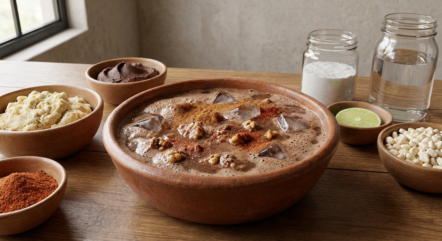 Pozol con Cacao | En mi cocina